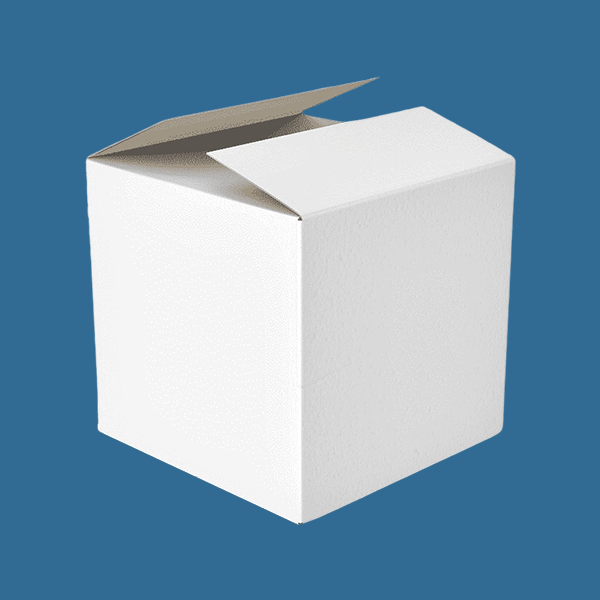 White cardboard boxes | OXO packaging AU