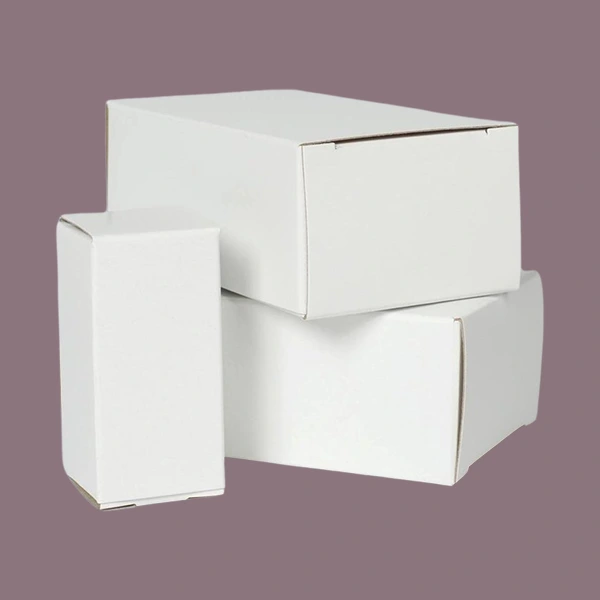 White cardboard boxes | OXO packaging AU